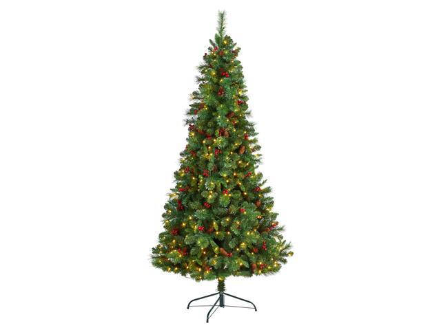 Click here for Nearly Natural 7 Flat Back Montreal Pine Xmas Tree... prices