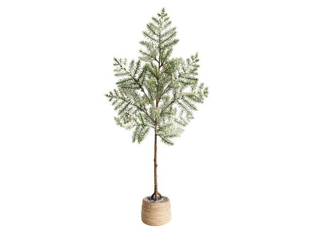 Click here for Nearly Natural 35 Frosted Pine Christmas Tree in D... prices