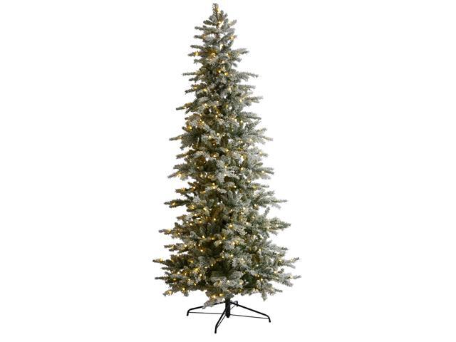 Click here for Nearly Natural 8.5 Slim Flocked Nova Scotia Spruce... prices