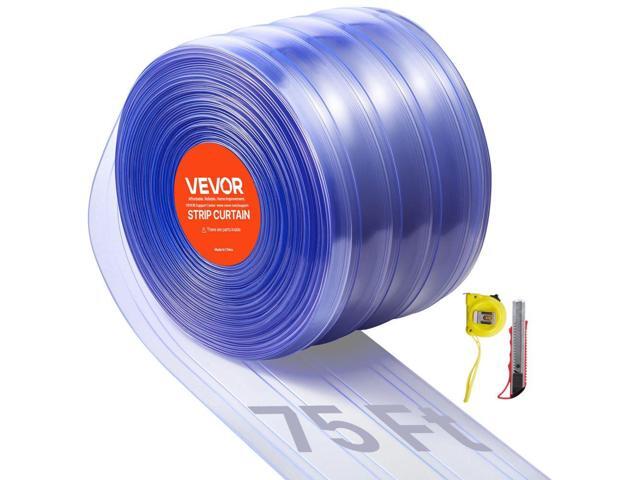 Click here for Vevor Clear PVC Strip Curtain  75 ft Length x 8 in... prices