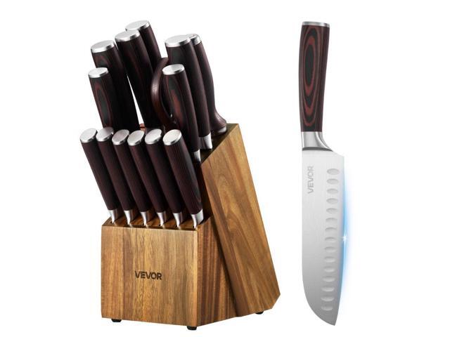 Click here for Vevor Kitchen Knife Set with Block and Sharpener... prices