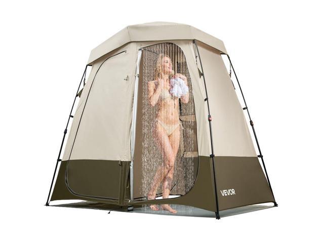 Click here for Vevor Camping Shower Tent  2-Room Foldable Privacy... prices