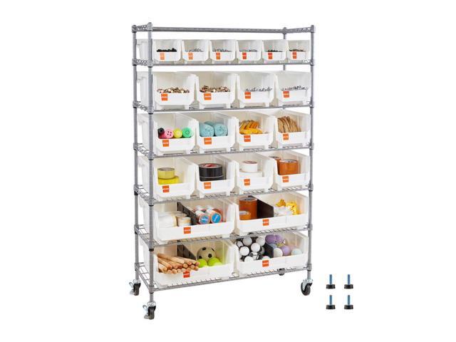 Click here for Vevor 7-Tier Rolling Bin Storage Rack  22 Organize... prices