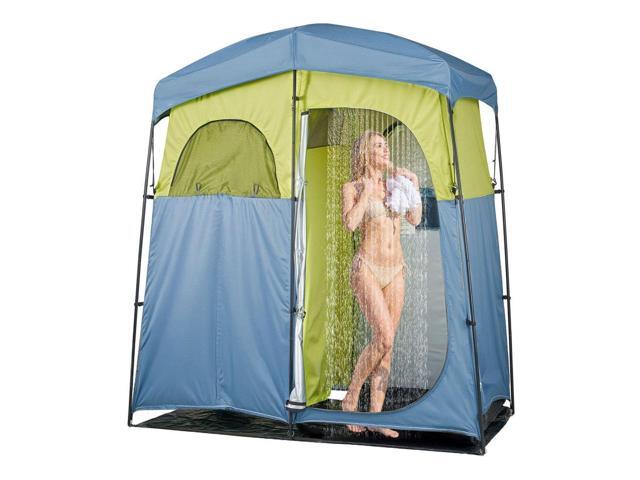 Click here for Vevor Camping Shower Tent  2-Room Portable Privacy... prices