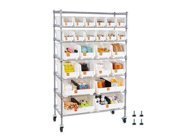 Click here for Vevor 7-Tier Rolling Bin Storage Rack  24 Organize... prices