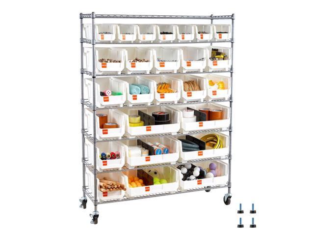 Click here for Vevor 7-Tier Rolling Bin Storage Rack  26 Organize... prices