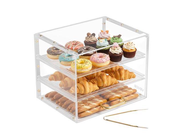 Click here for Vevor Bakery Display Case  3-Tier Commercial Count... prices