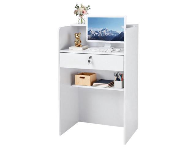 Click here for Vevor Reception Desk  23.6 inch Rectangular Front... prices