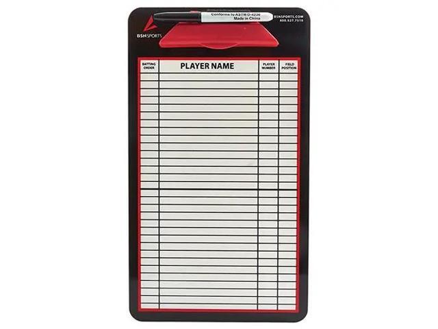 Click here for BSN Sports Double Sided Baseball Coachs Board prices