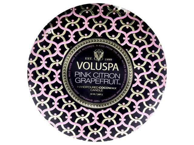 Click here for Maison Noir Collection 3 Wick Tin Candle - Pink Ci... prices