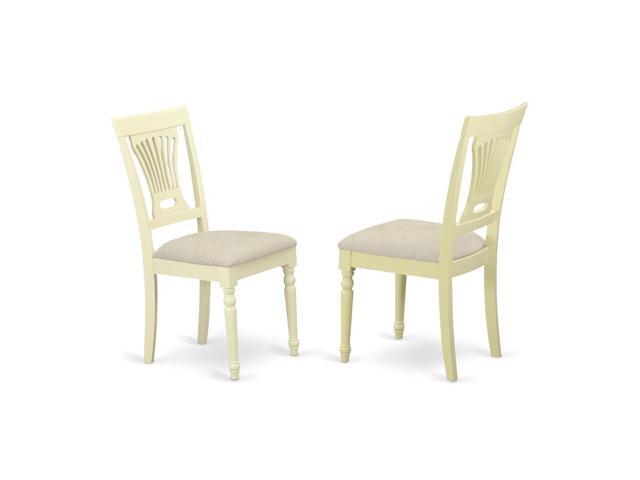 Click here for East West Furniture PVC-WHI-C Plainville Chair for... prices
