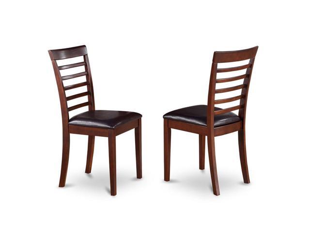 Click here for East West Furniture Milan Kitchen Chair with Faux... prices