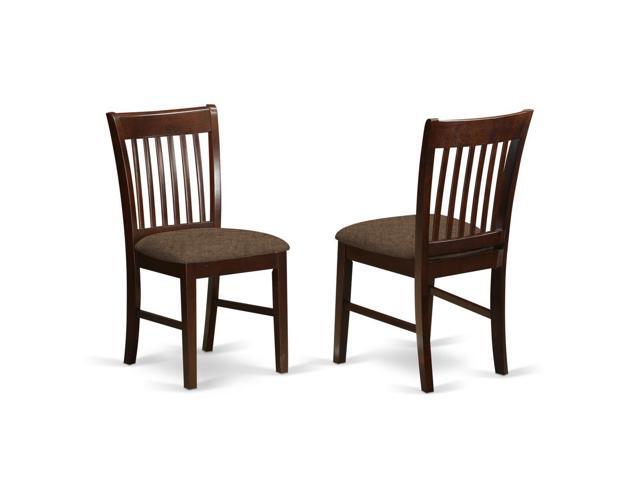 Click here for East West Furniture NFC-MAH-C Norfolk Dining room... prices