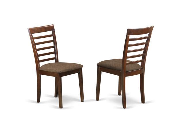 Click here for East West Furniture MLC-MAH-C Milan Kitchen Chair... prices