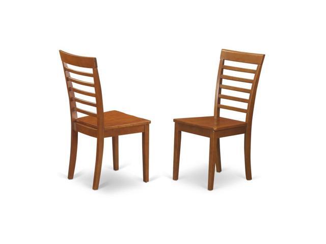 Click here for East West Furniture Milan kitchen chair with Wood... prices