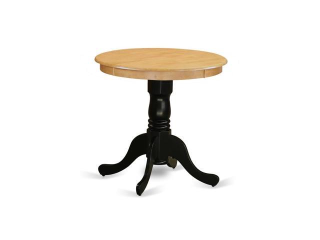Click here for East West Furniture Dining Table Oak & Black  EMT-... prices