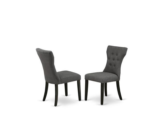 Click here for East West Furniture Dining Chair Wirebrushed Black... prices