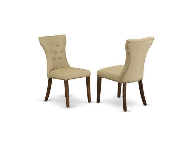 Click here for East West Furniture Dining Chair Walnut  GAP8T03 prices