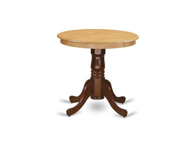 Click here for East West Furniture Dining Table Oak & Mahogany  E... prices