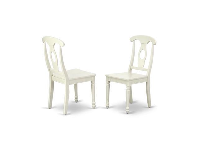 Click here for East West Furniture Dining Chair Linen White  KEC-... prices