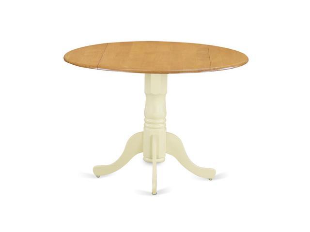 Click here for East West Furniture Dining Table Oak & Buttermilk... prices