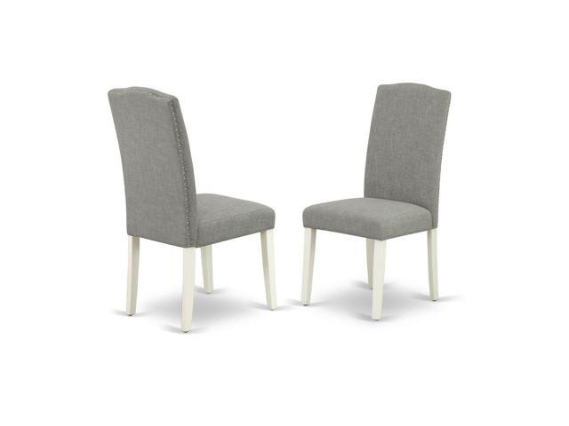 Click here for East West Furniture Dining Chair Linen White  ENP2... prices