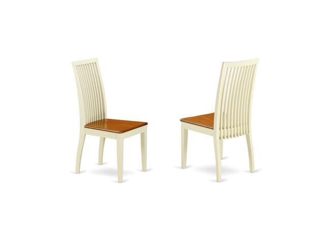 Click here for East West Furniture Dining Chair Buttermilk & Cher... prices
