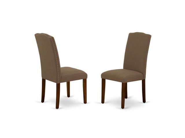 Click here for East West Furniture Dining Chair Mahogany  ENP3T18 prices
