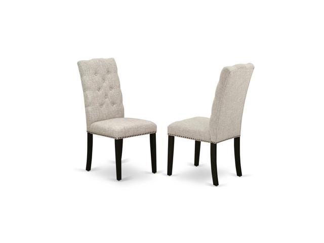 Click here for East West Furniture Dining Chair Wirebrushed Black... prices
