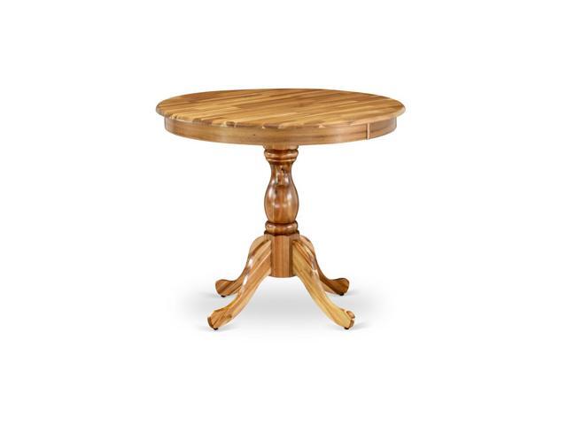 Click here for East West Furniture Round Dining Table Natural Aca... prices