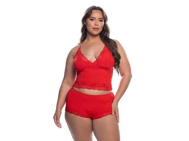 Click here for Roma Costume Essentials Set Cami  Red  3X/4X prices