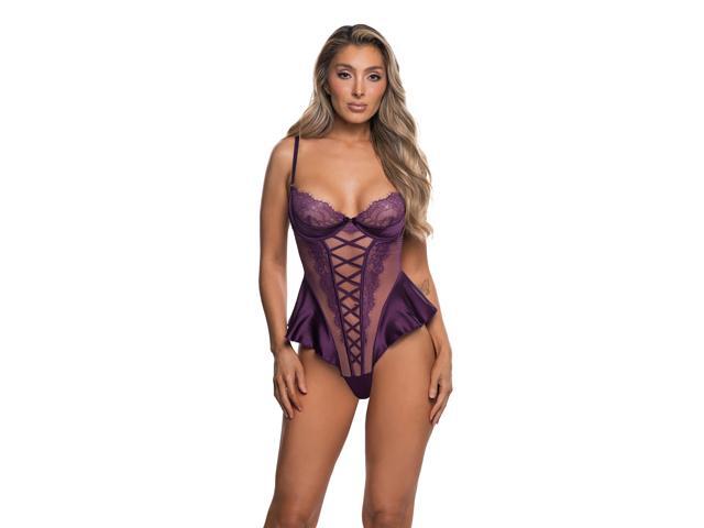 Click here for Roma Costume Cheri Amore Teddy  Purple  M prices