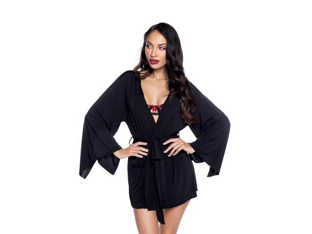 Click here for Roma Costume Modal Robe  Black  One Size prices