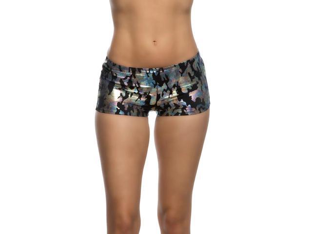 Click here for Roma Costume 1pc Low Rise Iridescent Camouflage Sh... prices