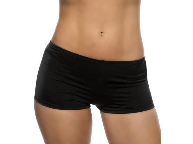 Click here for Roma Costume 1pc Low Rise Botty Spandex Shorts  Bl... prices