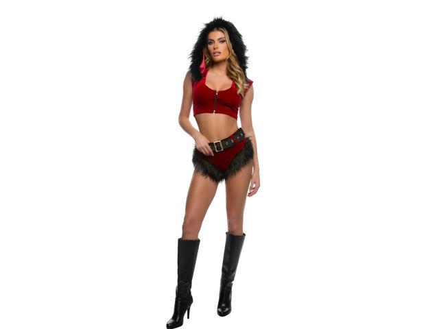 Click here for Roma Costume 3pc Holiday Vixen  Red/Black  M prices
