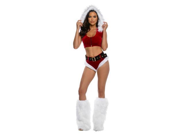Click here for Roma Costume 3pc Holiday Vixen  Red/White  L prices