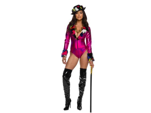 Click here for Roma Costume 2pc Ravishing Pimp  Pink/Multi  S prices
