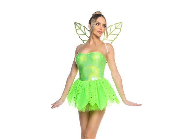 Click here for Roma Costume 3pc Happy Thoughts Pixie  Green  S prices