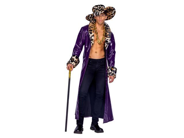 Click here for Roma Costume 2pc King Pimp  Purple/Multi  S prices