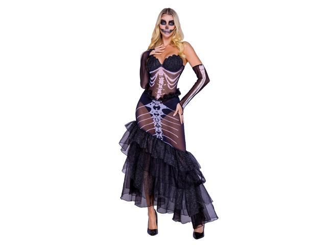 Click here for Roma Costume 3pc Dark Mermaid  Black/White  L prices