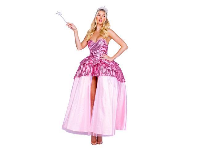 Click here for Roma Costume 4pc Popular Witch  Pink  M prices