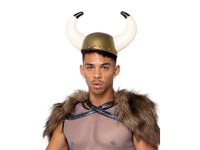 Click here for Roma Costume Viking Hat  Gold/White  One Size prices