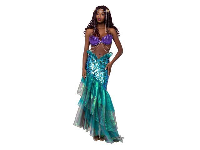Click here for Roma Costume 2PC Mesmerizing Mermaid  Purple/Multi... prices