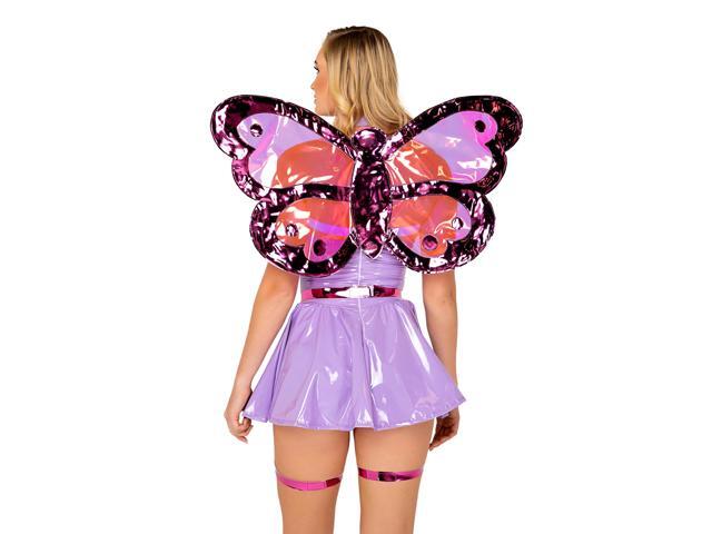 Click here for Roma Costume Butterfly Wings  Lavender/Purple  One... prices