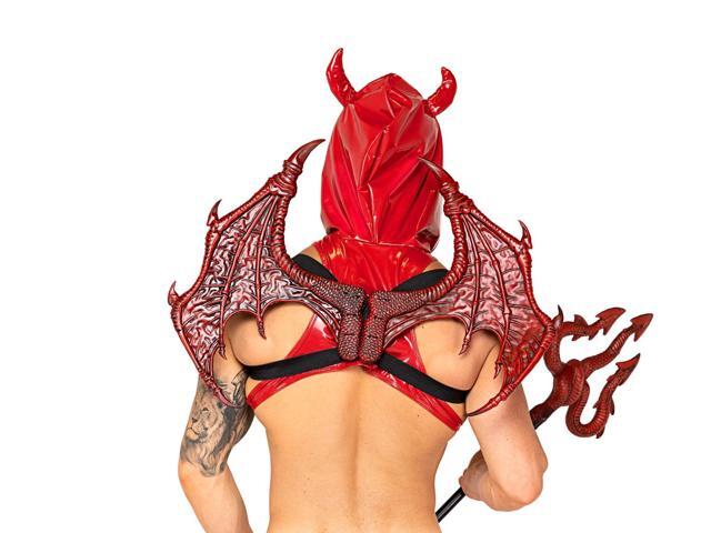 Click here for Roma Costume Devil Wings  Red  One Size prices
