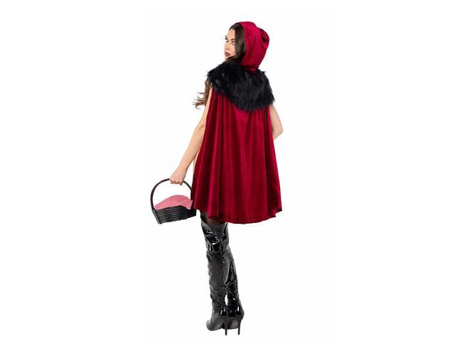 Click here for Roma Costume 2pc Play Enchanted Forest  Black/Red... prices