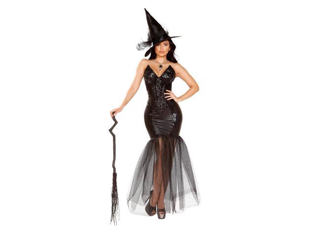 Click here for Roma Costume 3pc Witch with An Evil Spell  Black... prices