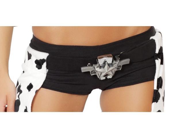 Click here for Roma Costume Double Gun Belt Buckle with Star Deta... prices