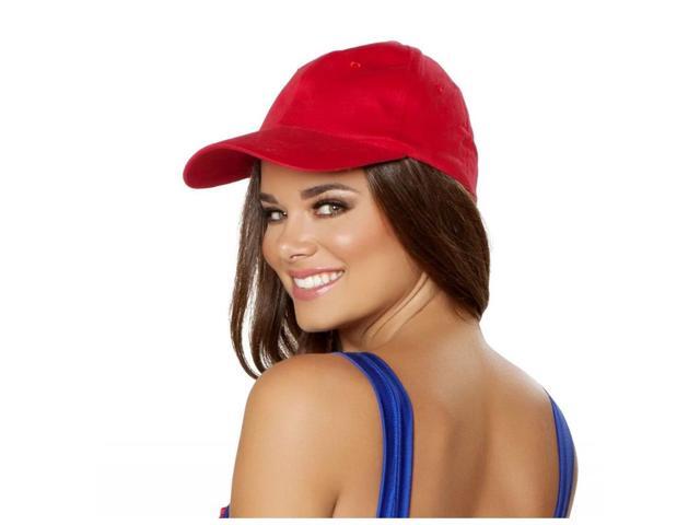 Click here for Roma Costume H4553 Baseball Style Hat  Red  One Si... prices